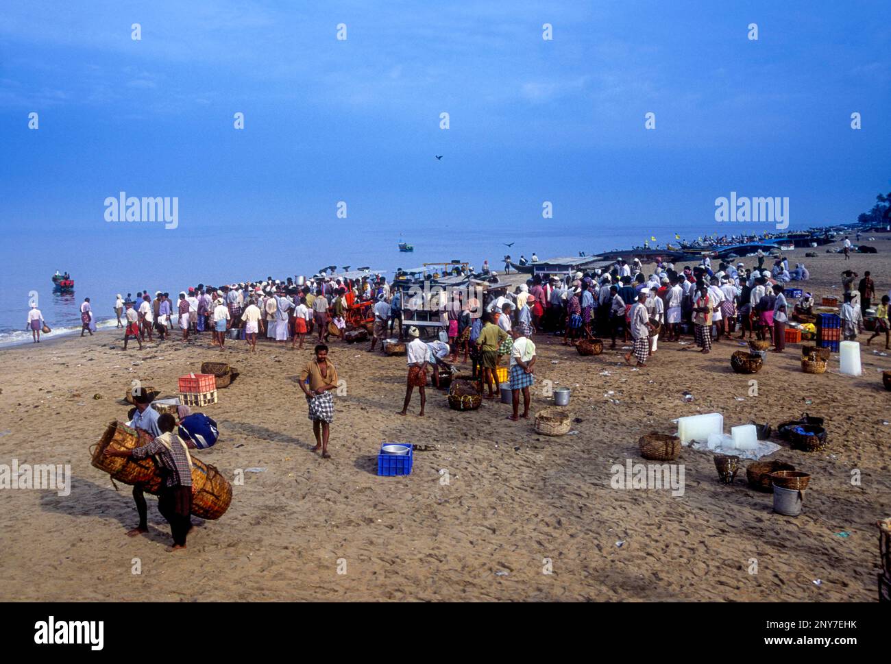 South indian coastal town hi-res stock photography and images - Alamy