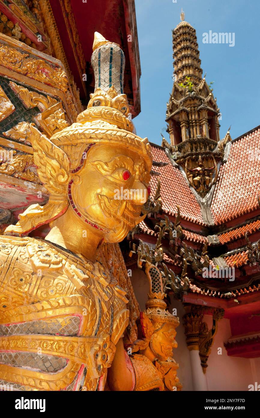 Wat Bang Riang, Southeast Asia, Buddhist temple, Thap Put, Amphoe hap ...