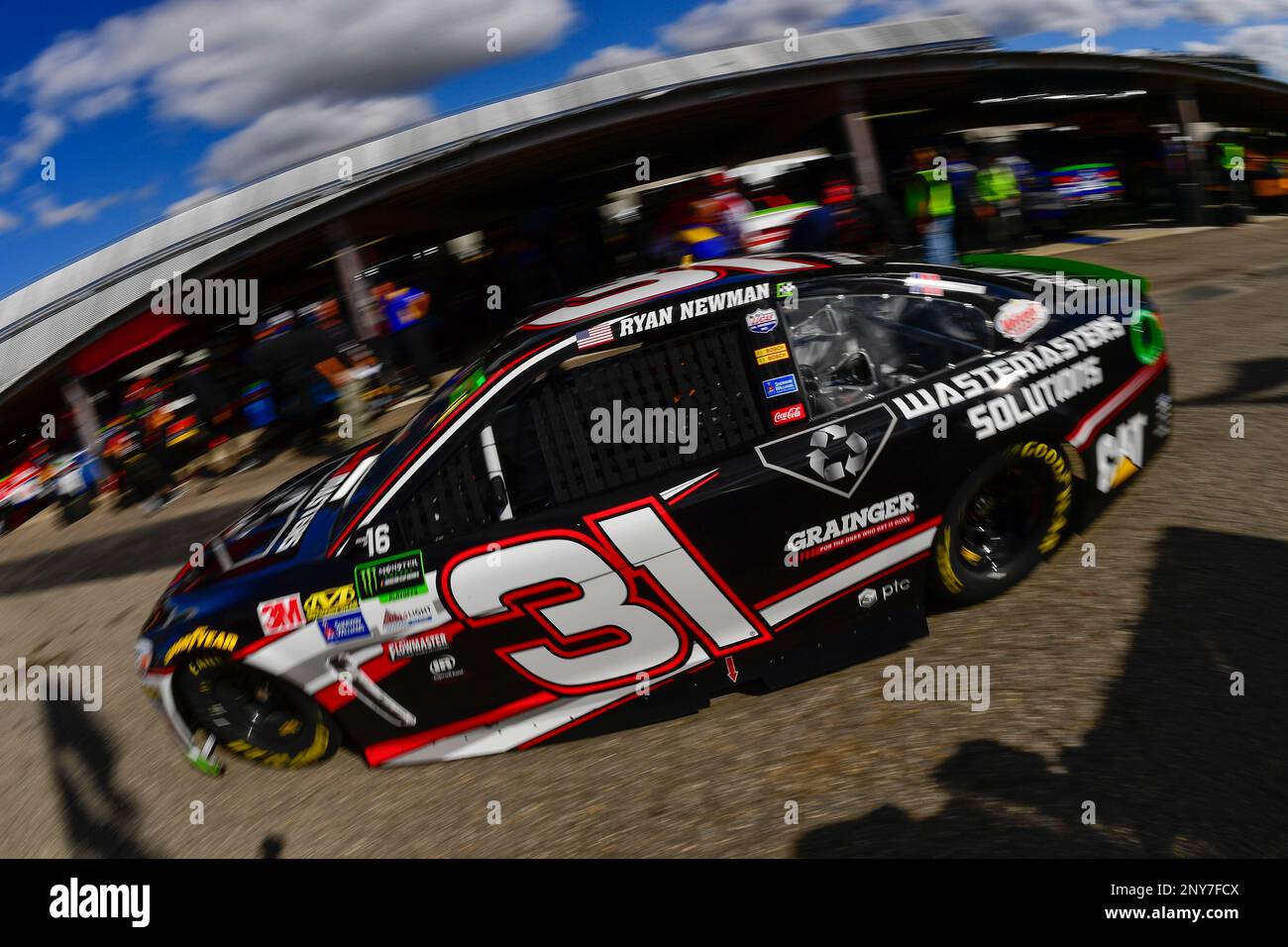 Ryan Newman (31) during practice for the Monster Energy NASCAR Cup ...