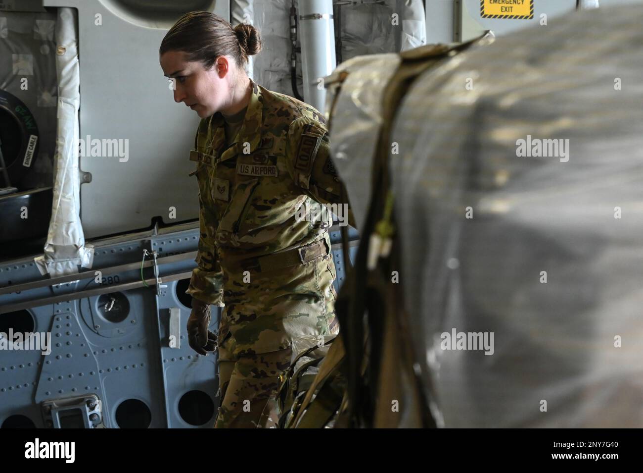 U.S. Air Force Staff Sgt. Erica Hancock, 8th Expeditionary Airlift ...