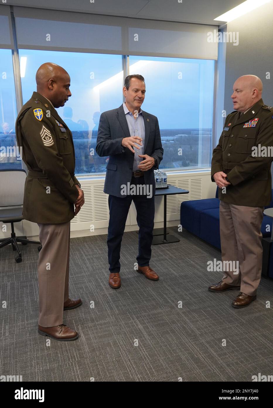 88th Readiness Division Command Sgt. Maj. Gregory Betty, John Savona ...