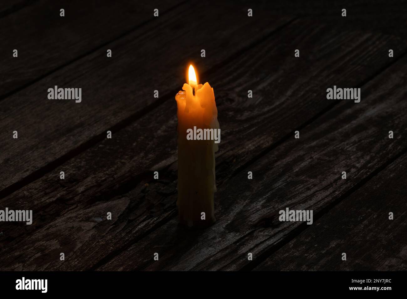 Beautiful old black candle hi-res stock photography and images - Alamy