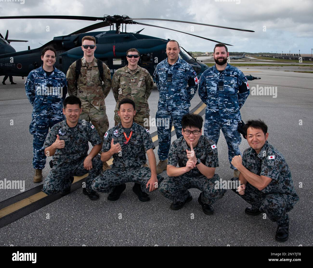 Royal Australian Air Force members, U.S. Air Force Airmen and Japan Air ...