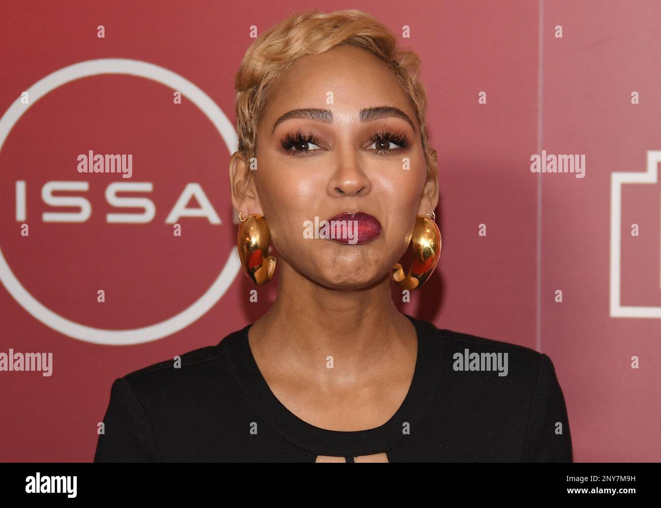 Los Angeles Usa 01st Mar 2023 Meagan Good Arrives At The 14th Annual Aafca Awards Held At