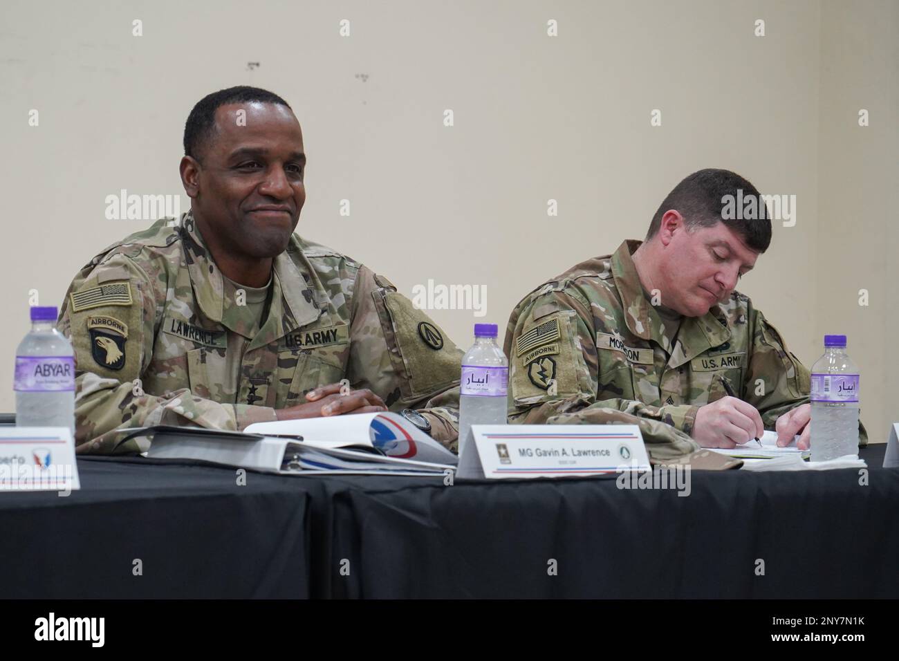 Maj. Gen. Gavin Lawrence, commanding general, Military Surface ...