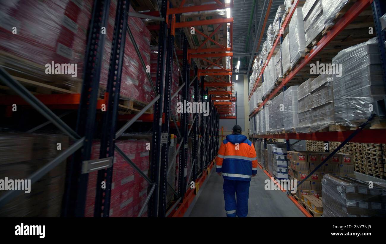 Serbia - Belgrade, September 20, 2022: Interior of a big factory ...
