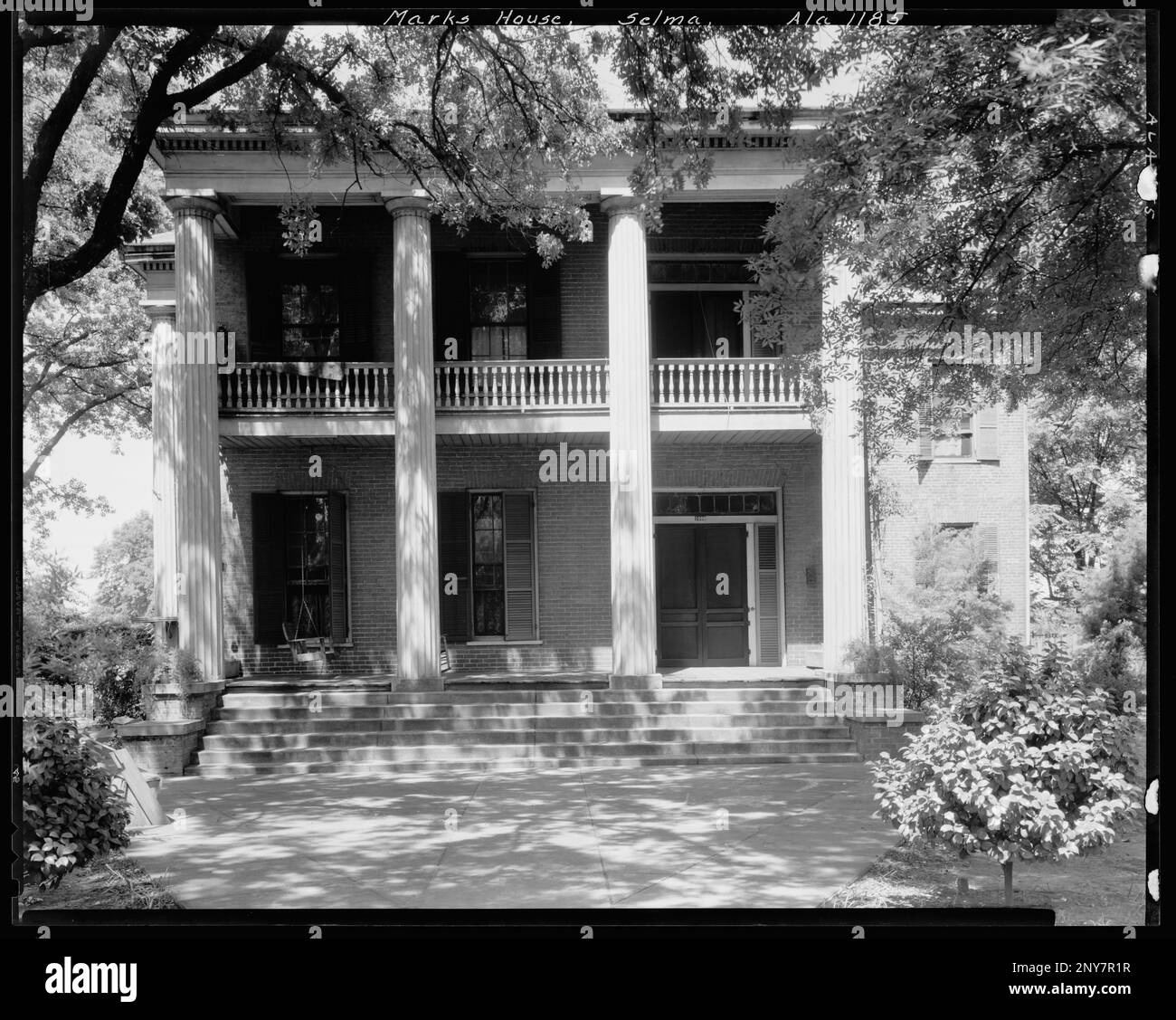Marks House, Jeff Davis & Lapseley Sts., Selma, Dallas County, Alabama ...