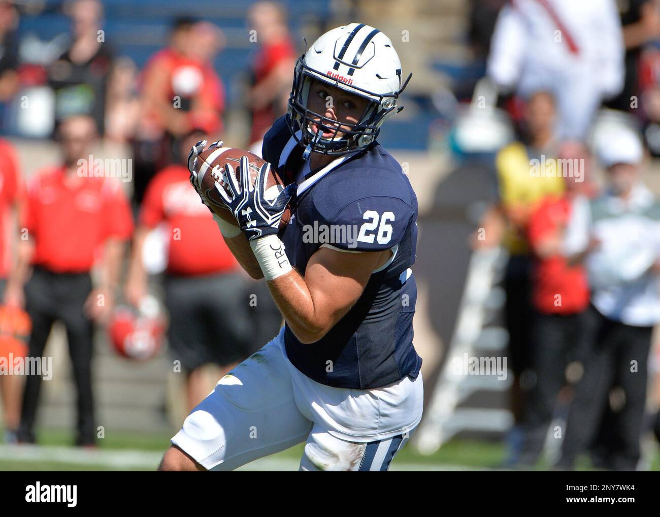NEW HAVEN, CT - SEPTEMBER 23: Yale Bulldogs defensive back Hayden ...