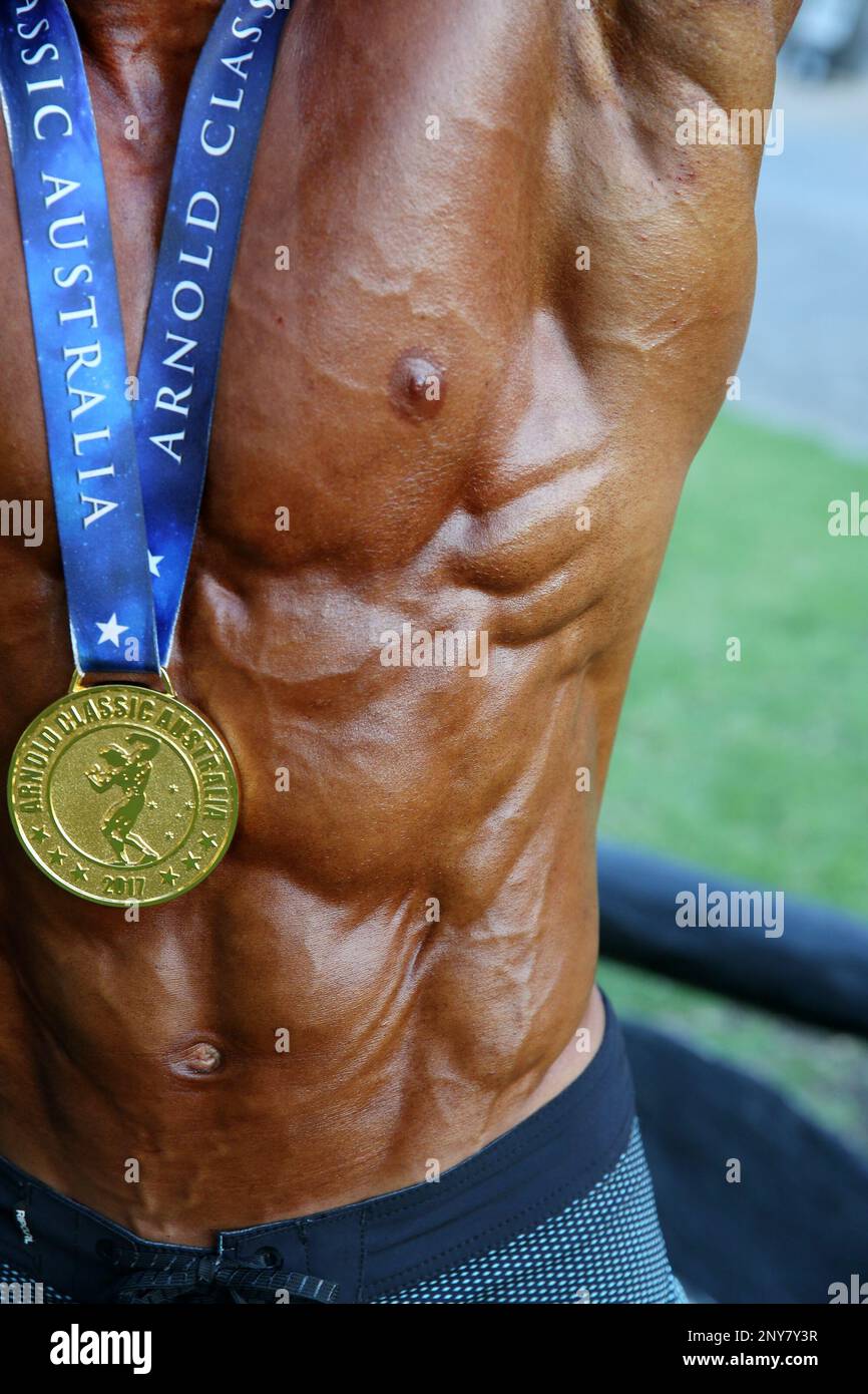 Florian Wolf, of Germany, wins the IFBB Amateur Mens Physique ...