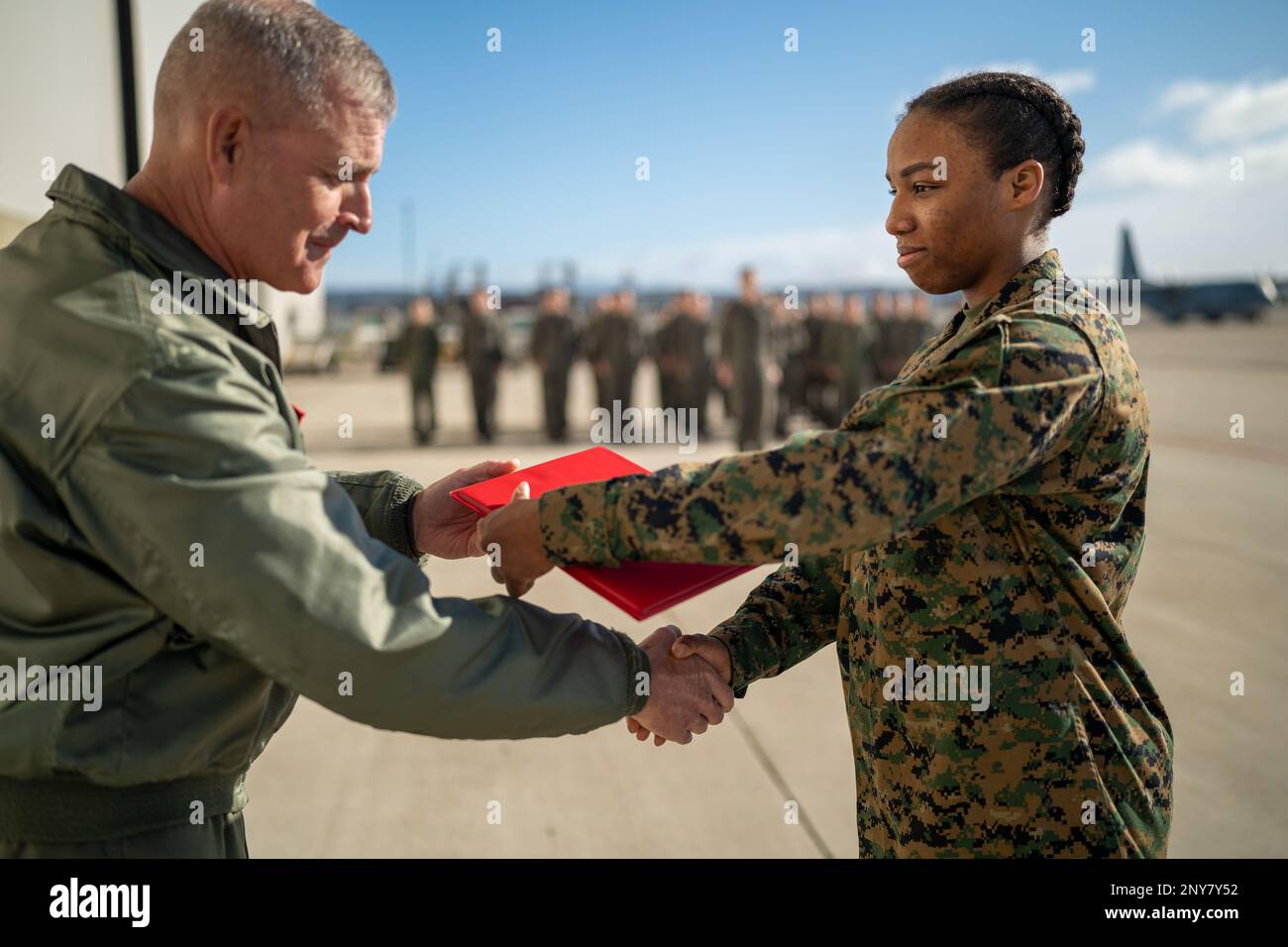 3rd maw commanding general hi-res stock photography and images - Alamy