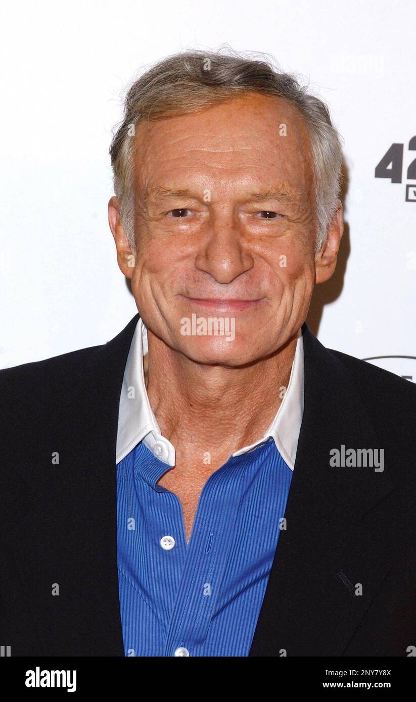 Photo by: Roth/STAR MAX/IPx201710/09/03Hugh Hefner at the grand opening ...