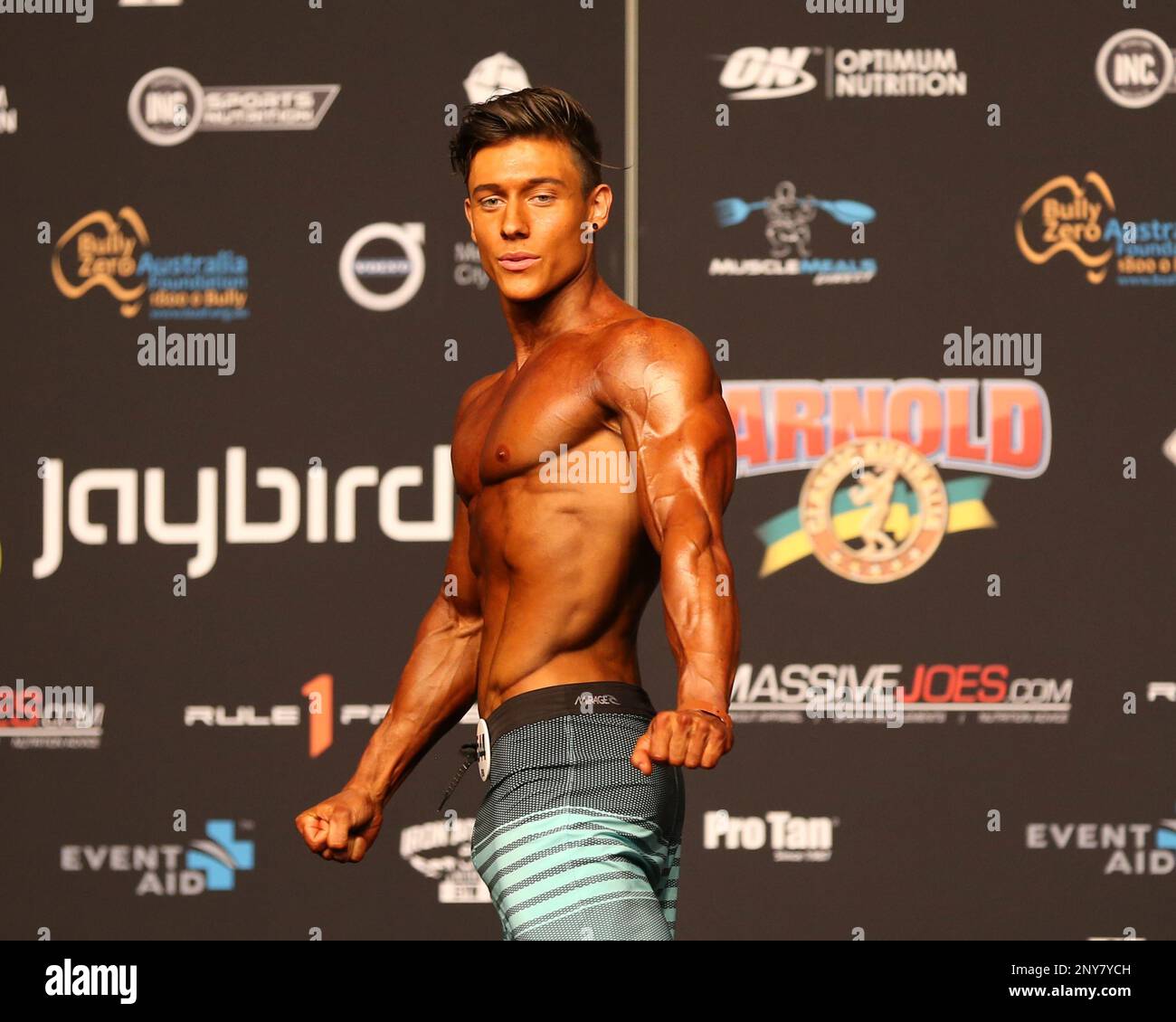 Florian Wolf, of Germany, wins the IFBB Amateur Mens Physique ...