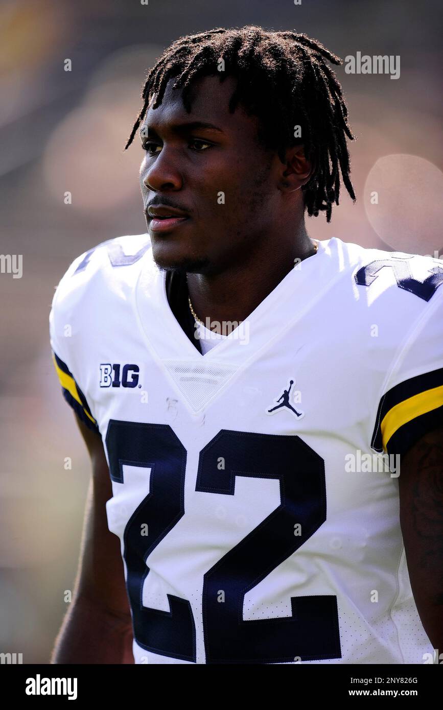 WEST LAFAYETTE, IN - SEPTEMBER 23: Michigan Wolverines defensive back ...