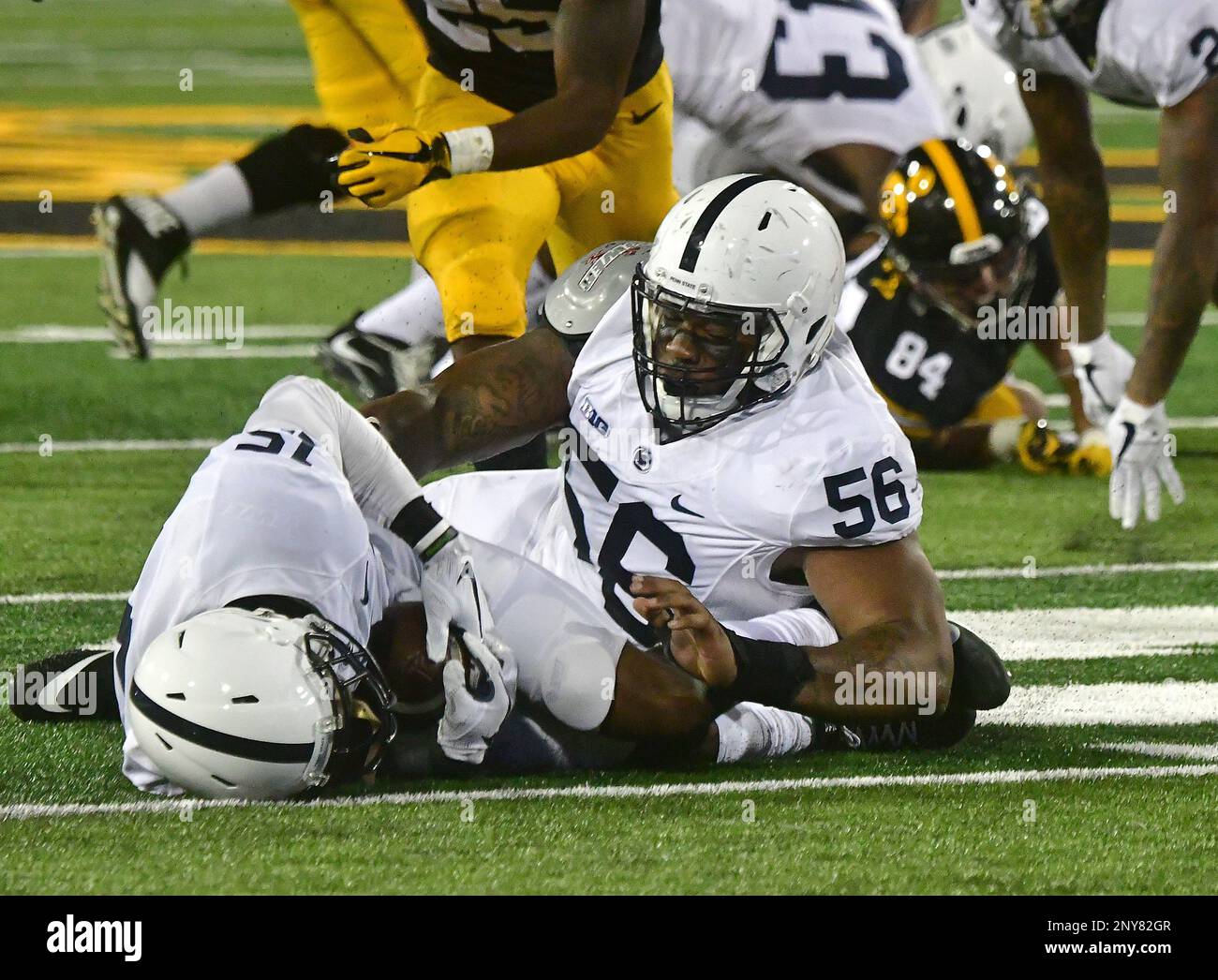 IOWA CITY, IA - SEPTEMBER 23: Penn State cornerback Grant Haley (15 ...