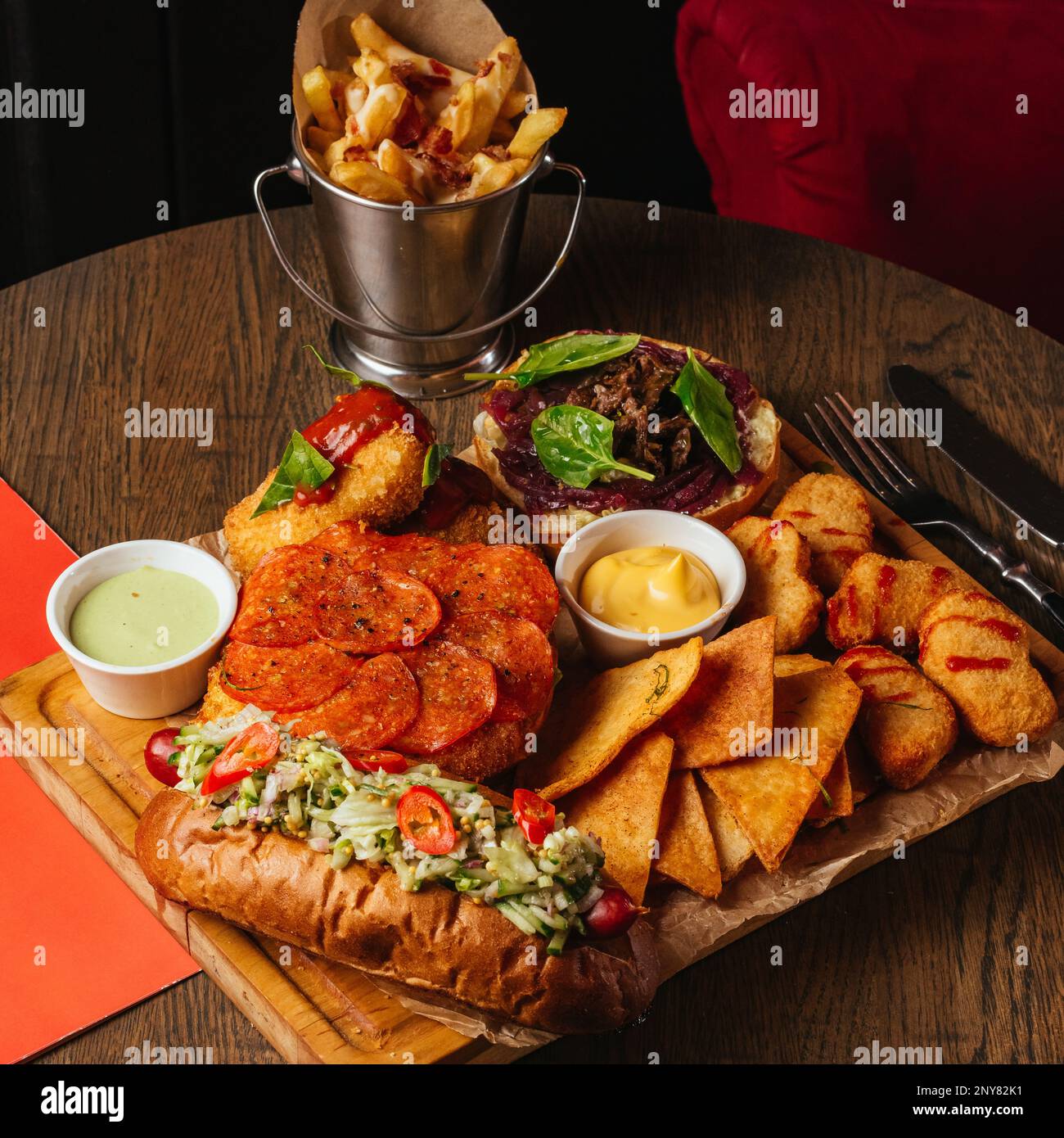 Food in restrain. Restaurant menu Stock Photo - Alamy