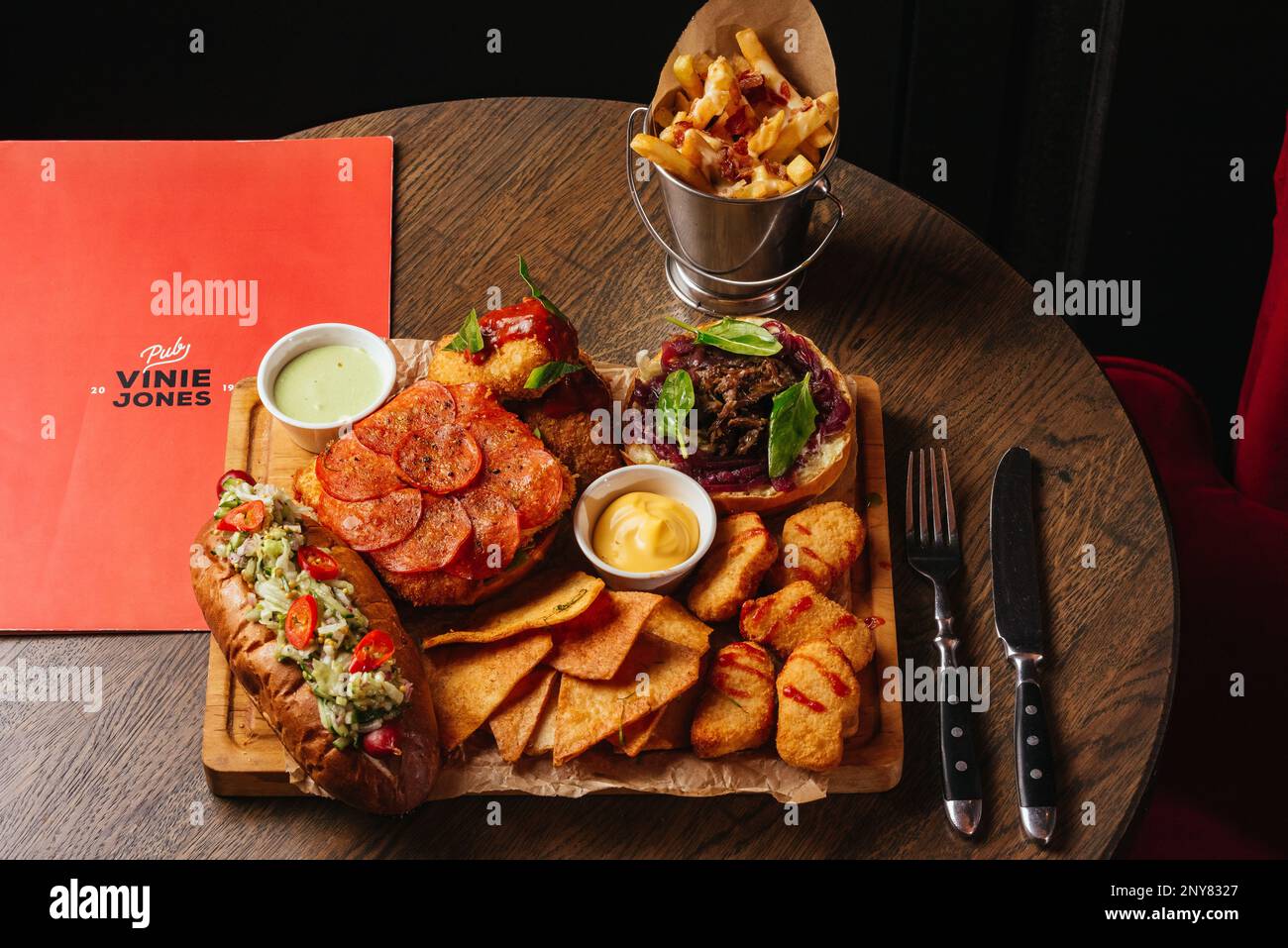 Food in restrain. Restaurant menu Stock Photo - Alamy