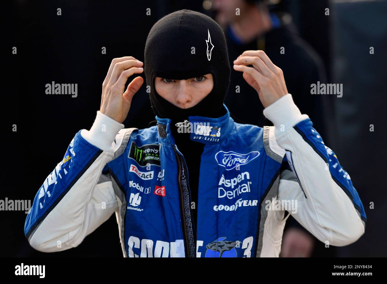 Danica Patrick, Stewart-Haas Racing, Code 3 Associates Ford Fusion ...