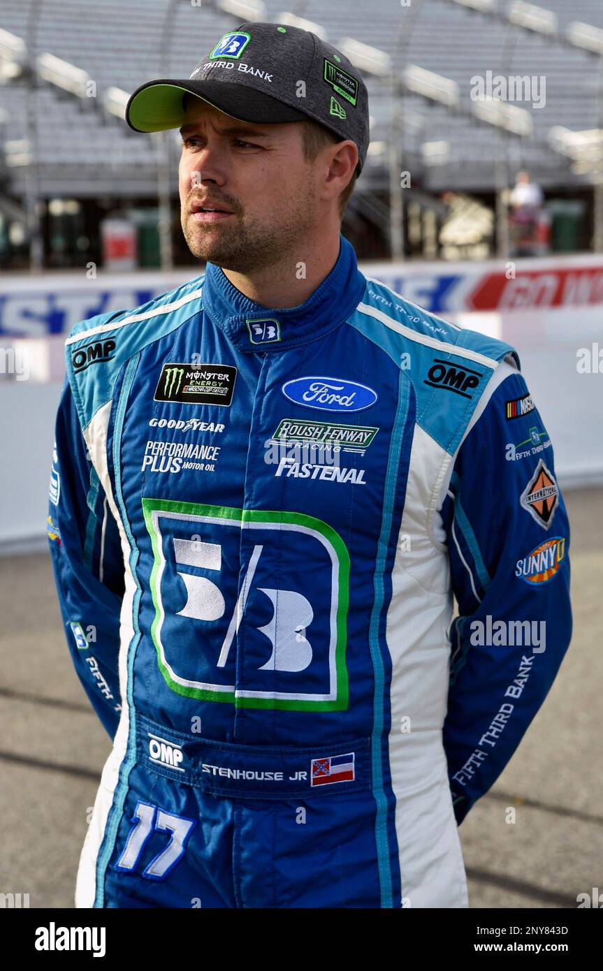Ricky Stenhouse Jr, Roush Fenway Racing, Fifth Third Bank Ford Fusion ...