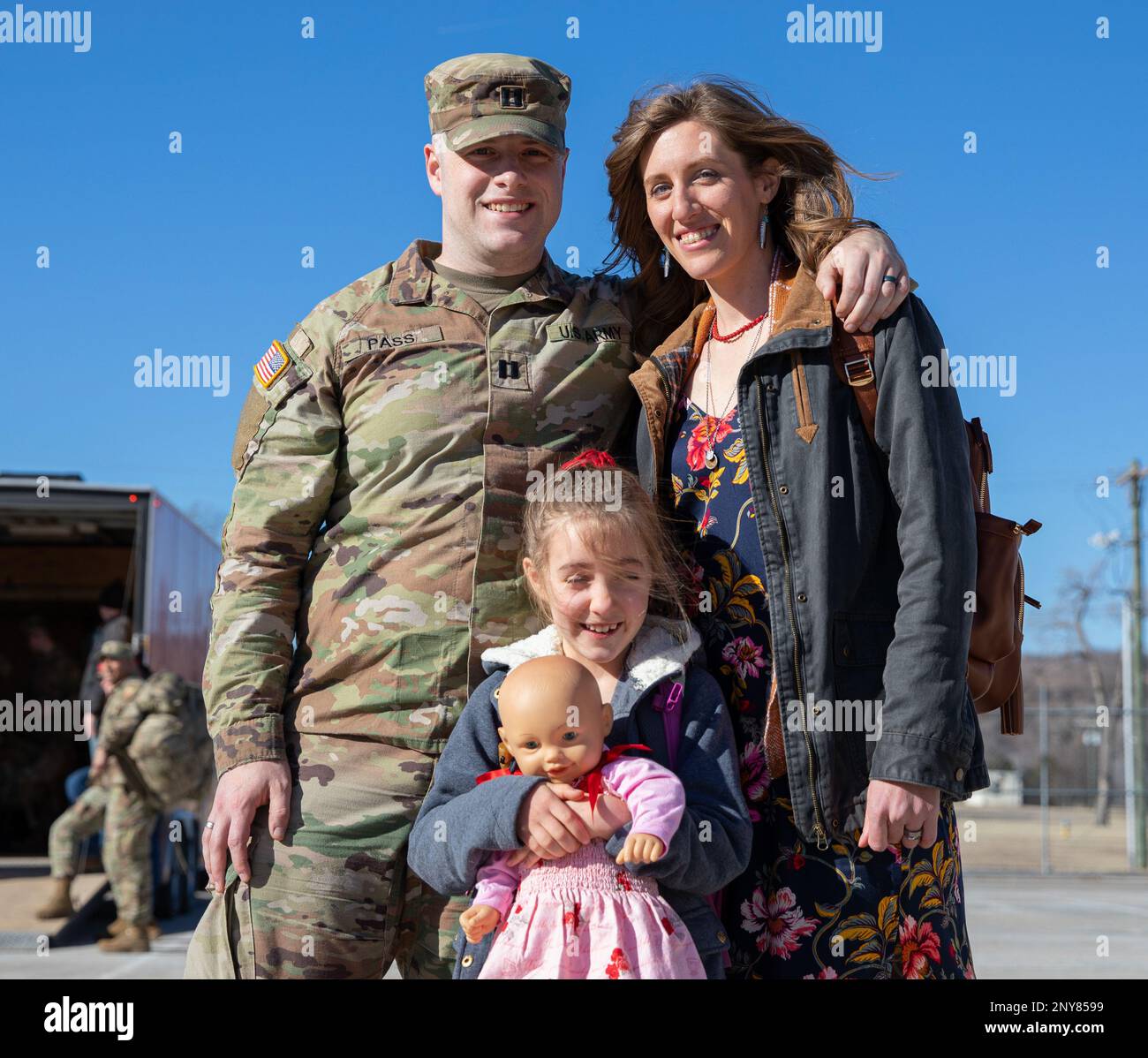 U.S. Army Cpt. Nathaniel Pass, a G2 staff officer assigned to Signal ...