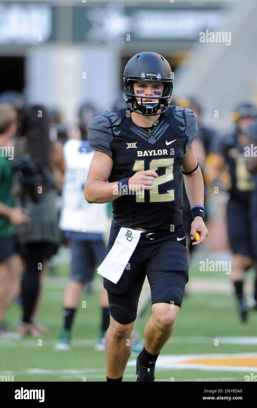 WACO, TX - SEPTEMBER 23: Baylor reserve QB Charlie Brewer enters the ...