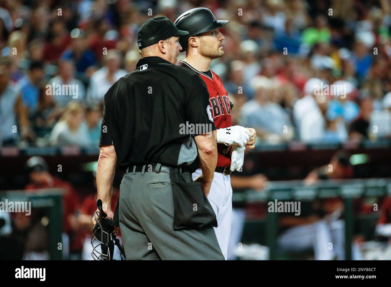 PHOENIX, AZ - SEPTEMBER 24: Arizona Diamondbacks center fielder A.J ...