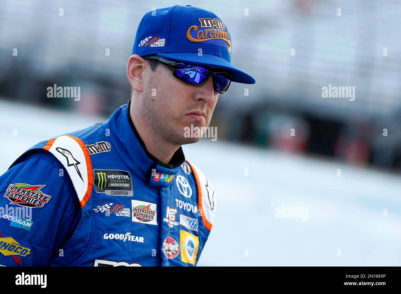 Kyle Busch, Joe Gibbs Racing, M&M's Caramel Toyota Camry during ...