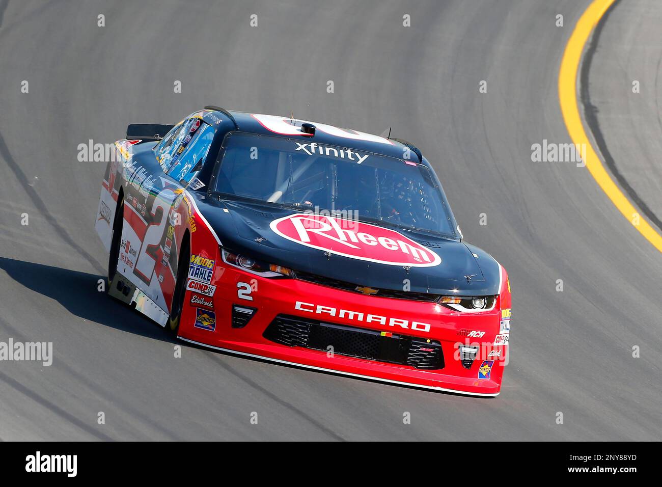 Ben Kennedy, Rheem Chevrolet Camaro during practice for the NASCAR ...