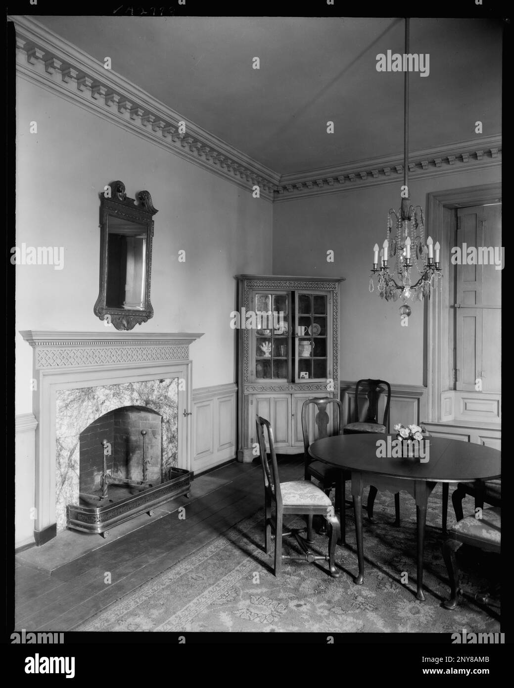 Wythe House, Williamsburg, James City County, Virginia. Carnegie Survey ...