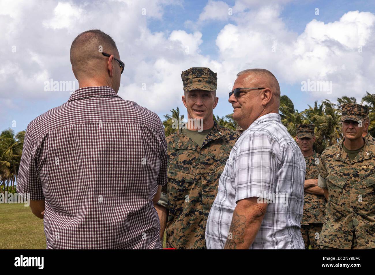 Key leaders and personnel of Marine Corps Installations Pacific and ...