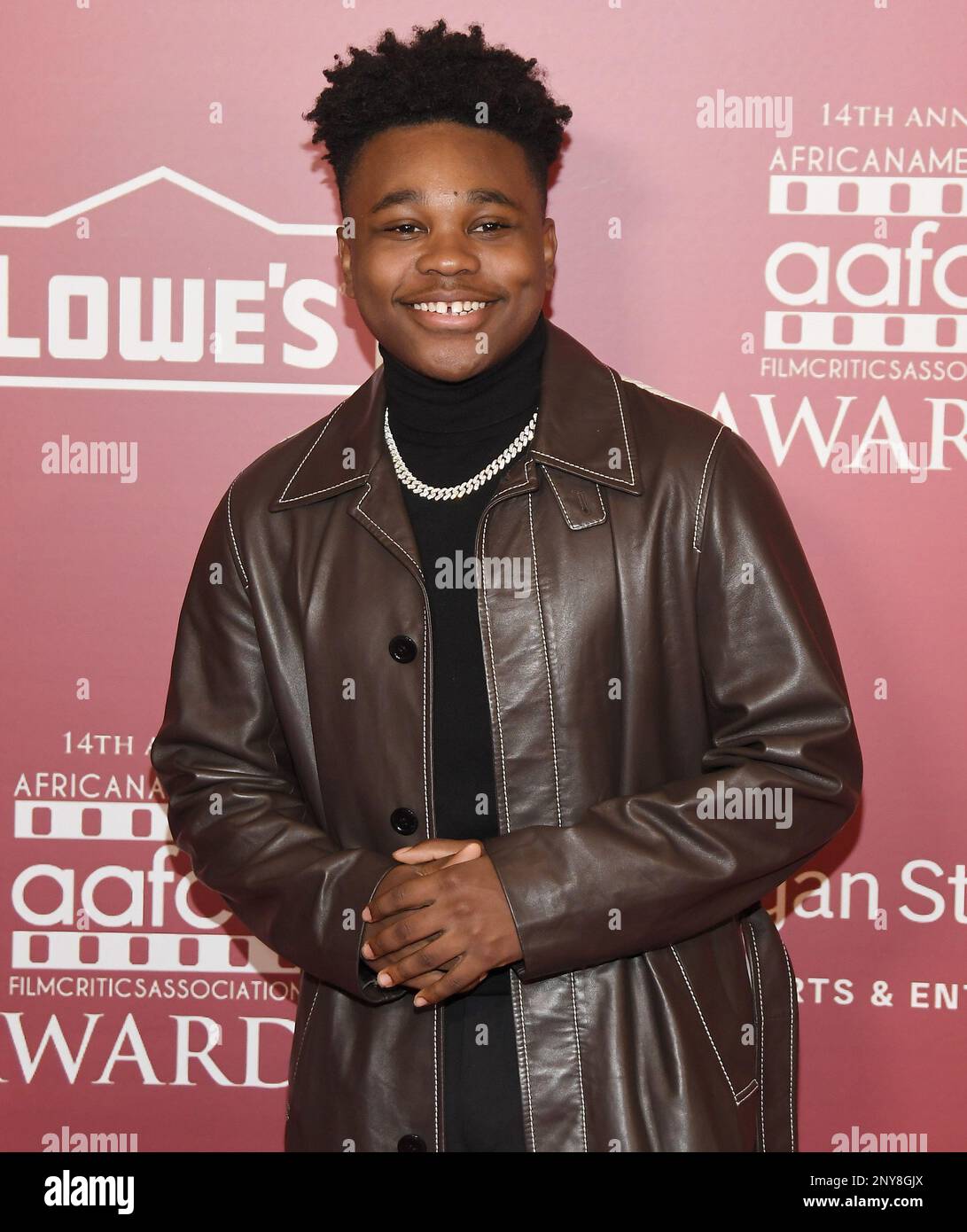 Jalyn Hall arrives at the 14th Annual AAFCA Awards held at the Beverly ...