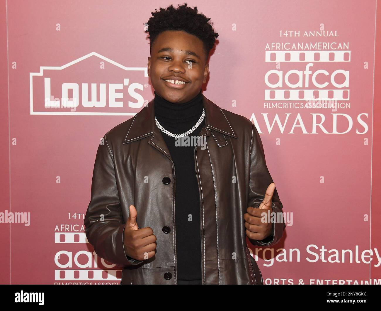 Jalyn Hall arrives at the 14th Annual AAFCA Awards held at the Beverly ...