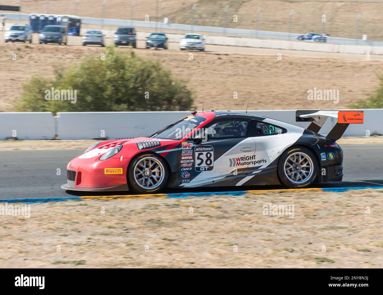 SONOMA, CA - SEPTEMBER 17: Patrick Long (#58), Wright Motorsports ...