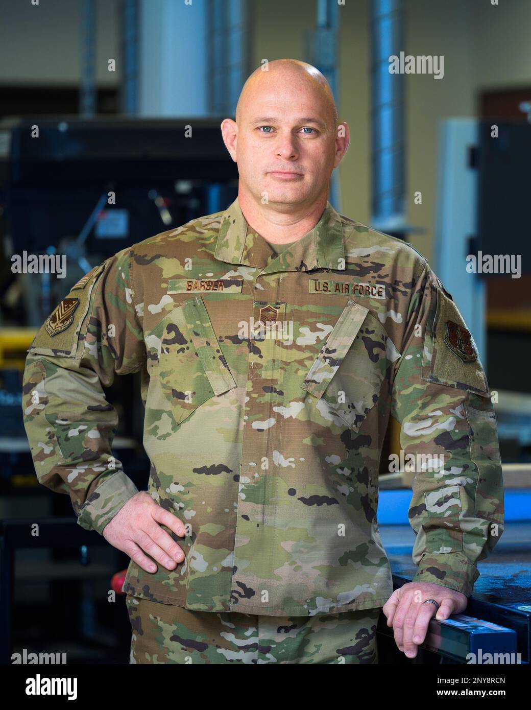 U.S. Air Force Senior Master Sgt. Danny Barber, operations ...