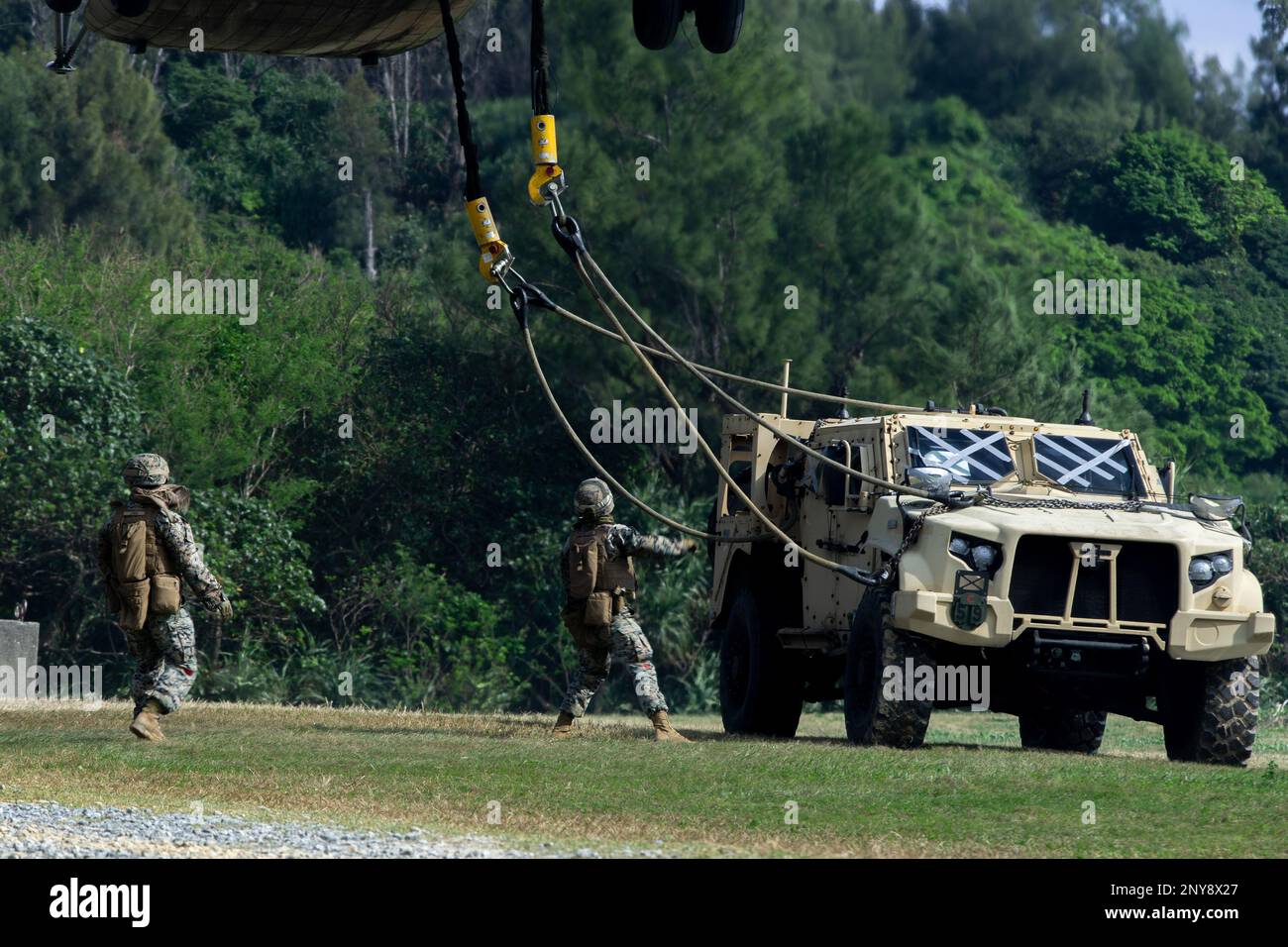 U.S. Marines with Combat Logistics Battalion 4, 3d Marine Logistics ...