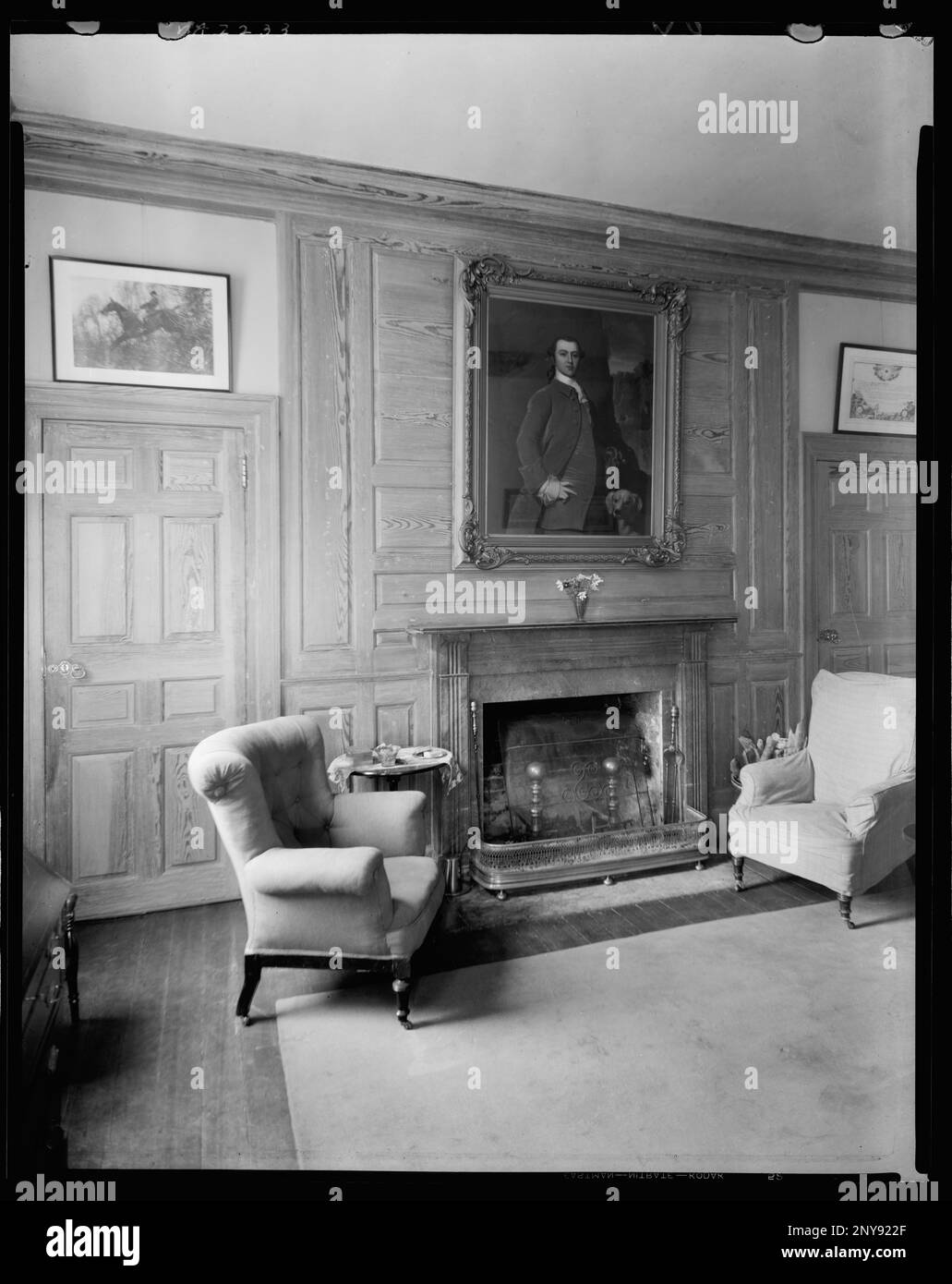 Eyre Hall, Cherrystone Inlet, Northampton County, Virginia. Carnegie ...