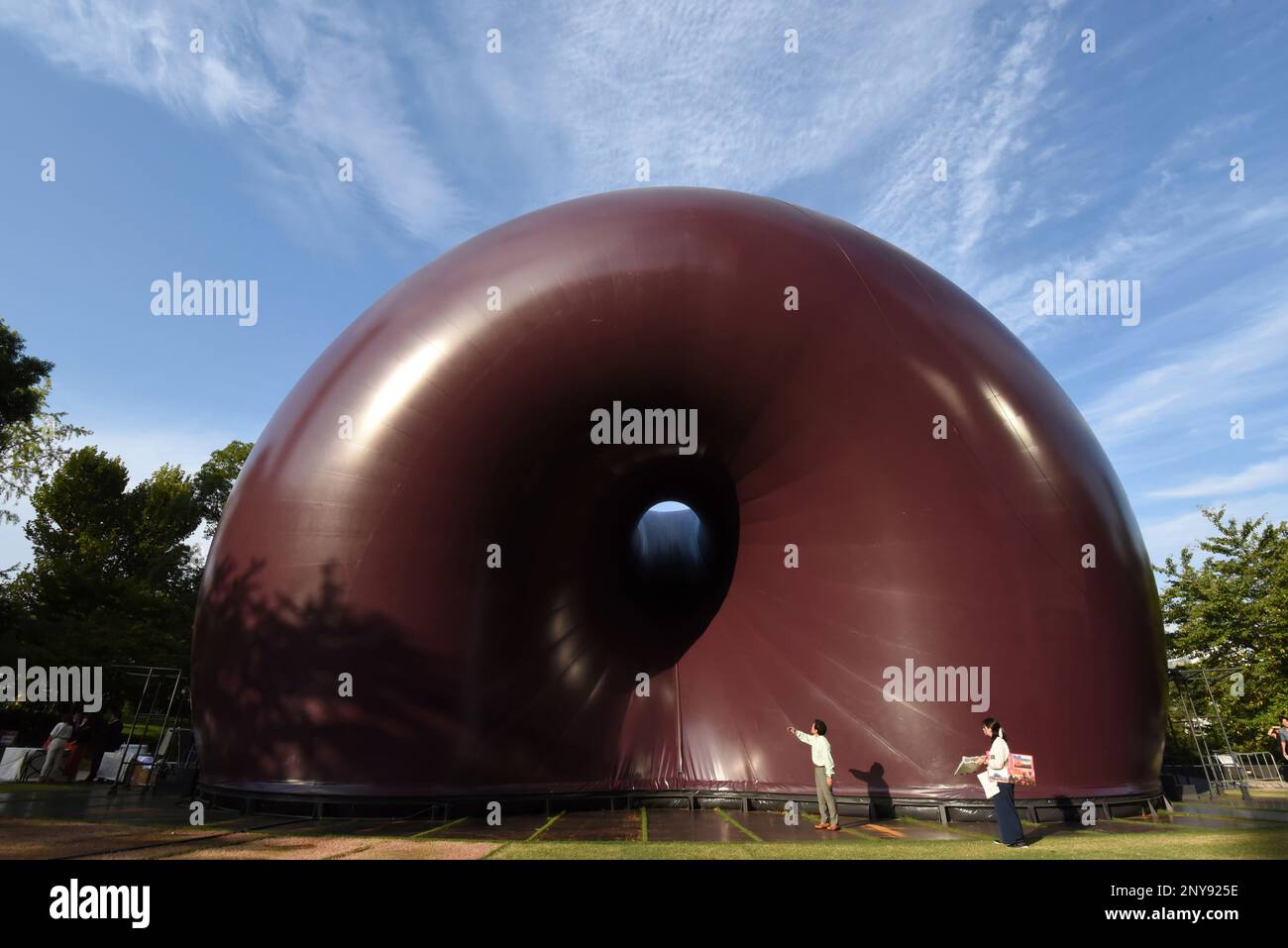 This picture shows Ark Nova built for "The Lucerne Festival Ark Nova ...