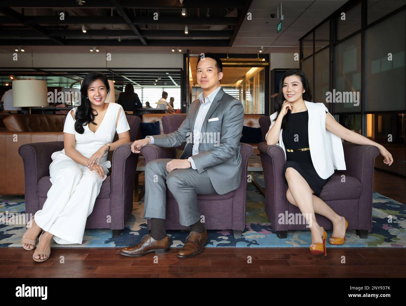 The Great Room’s founders (from left) Su Anne Mi, Yian Huang and Jaelle Ang. Co-working spaces ...
