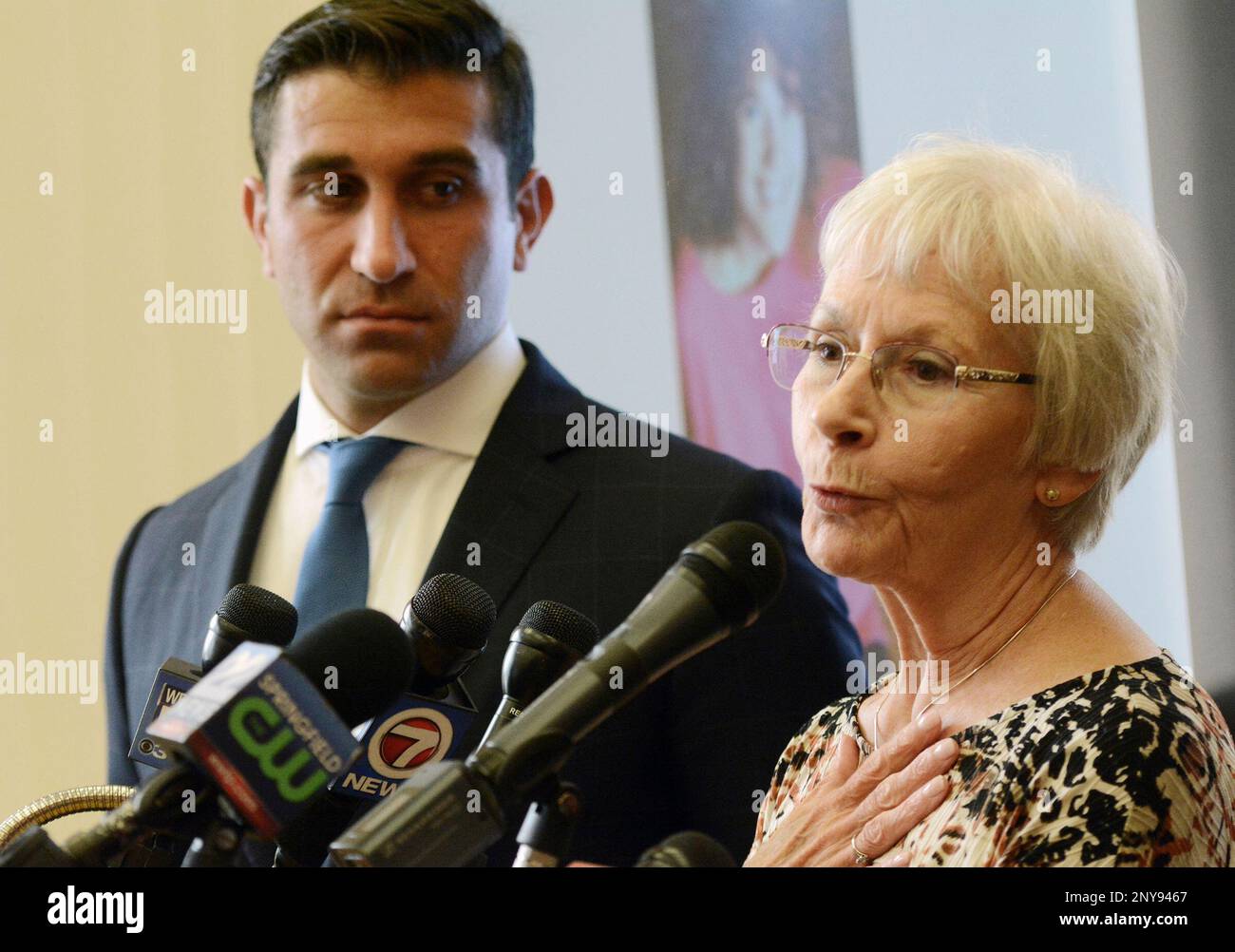Springfield-Hampden County District Attorney Anthony Gulluni, left ...