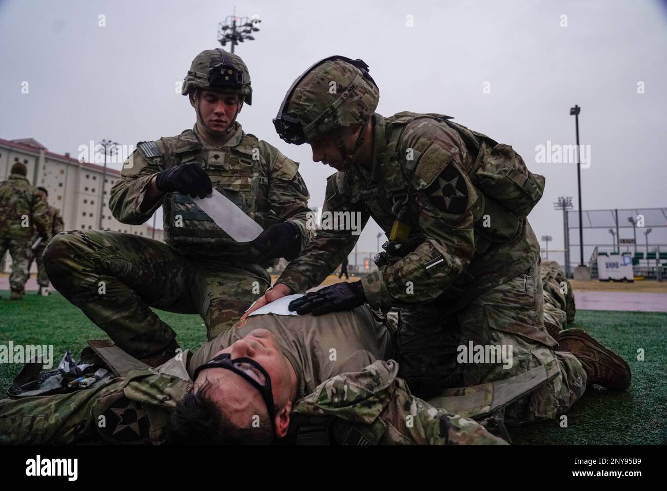 Soldiers across the 2nd Stryker Brigade Combat Team, 2nd Infantry ...