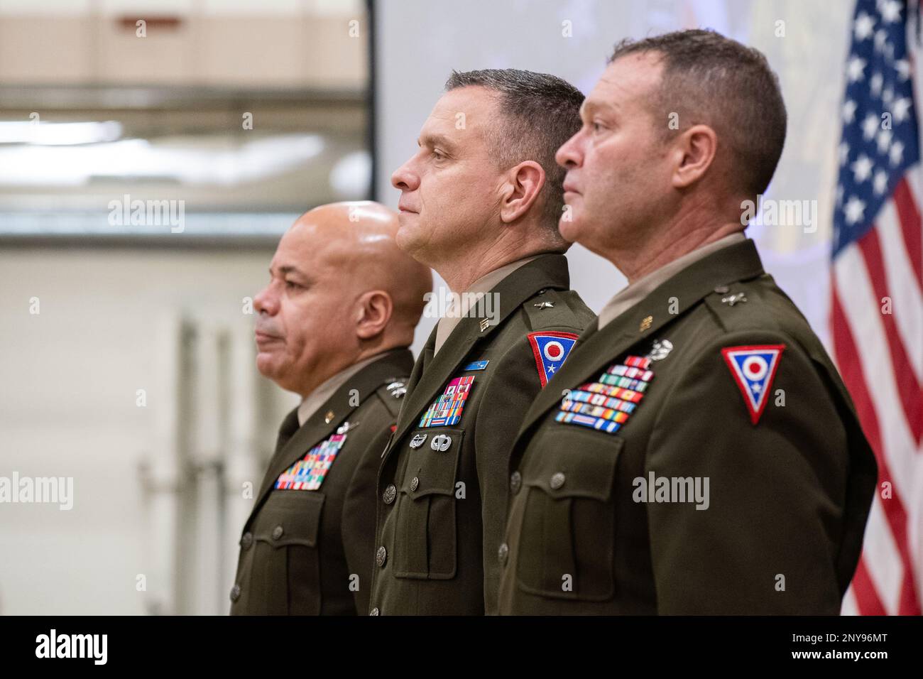 From left, Maj. Gen. John C. Harris Jr., Ohio adjutant general, Brig ...