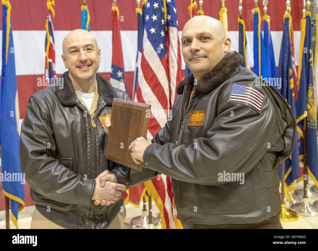 230216-N-MR862-129 TINKER AFB, Okla. (16 Feb. 2023) Capt. Robert ...