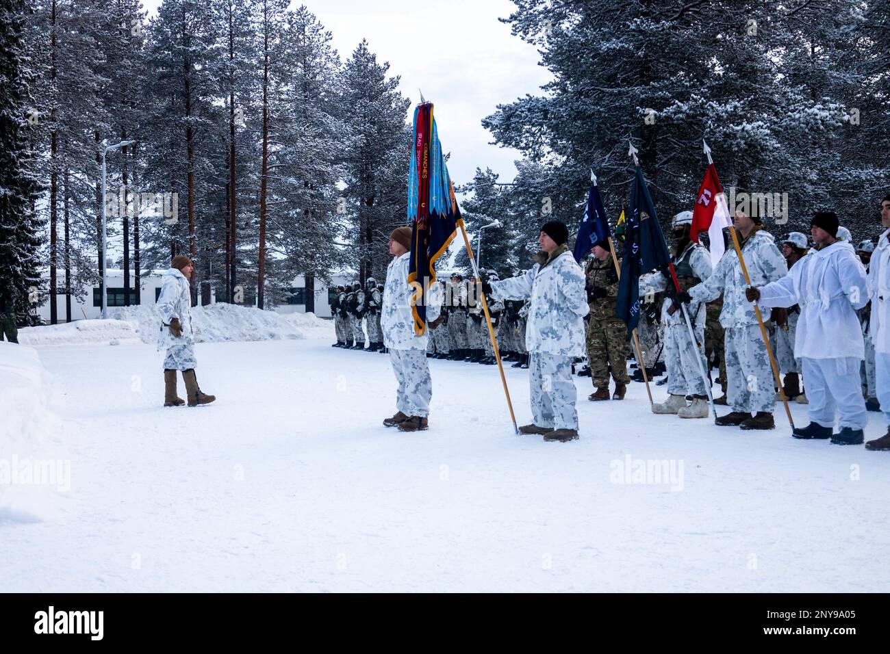 Lt. Col. Ryan Occhiuzzo, the commander of 1-24 Infantry Battalion, 1st ...