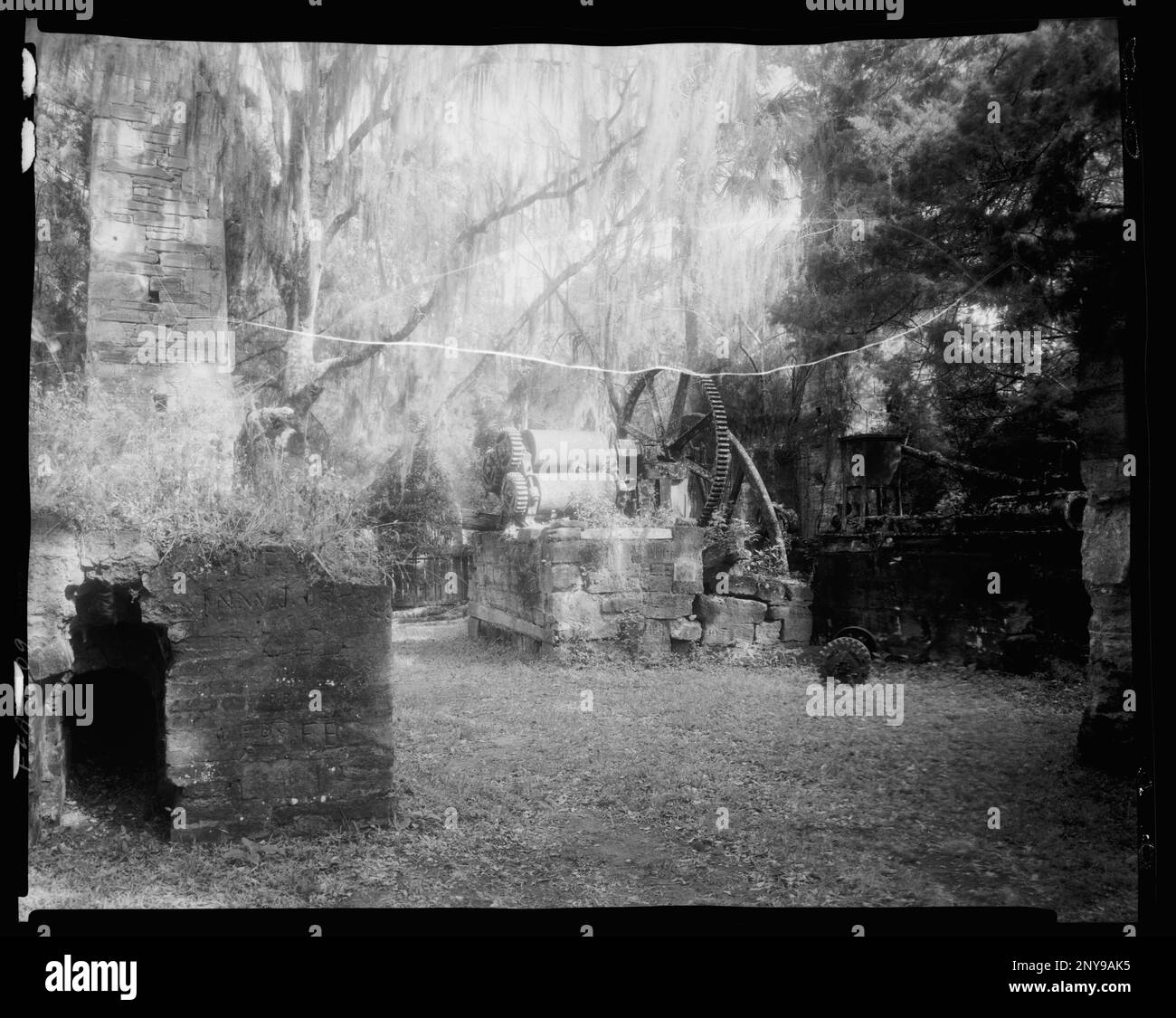 Ruins of Sugar Mill, New Symrna, Volusia County, Florida. Carnegie ...