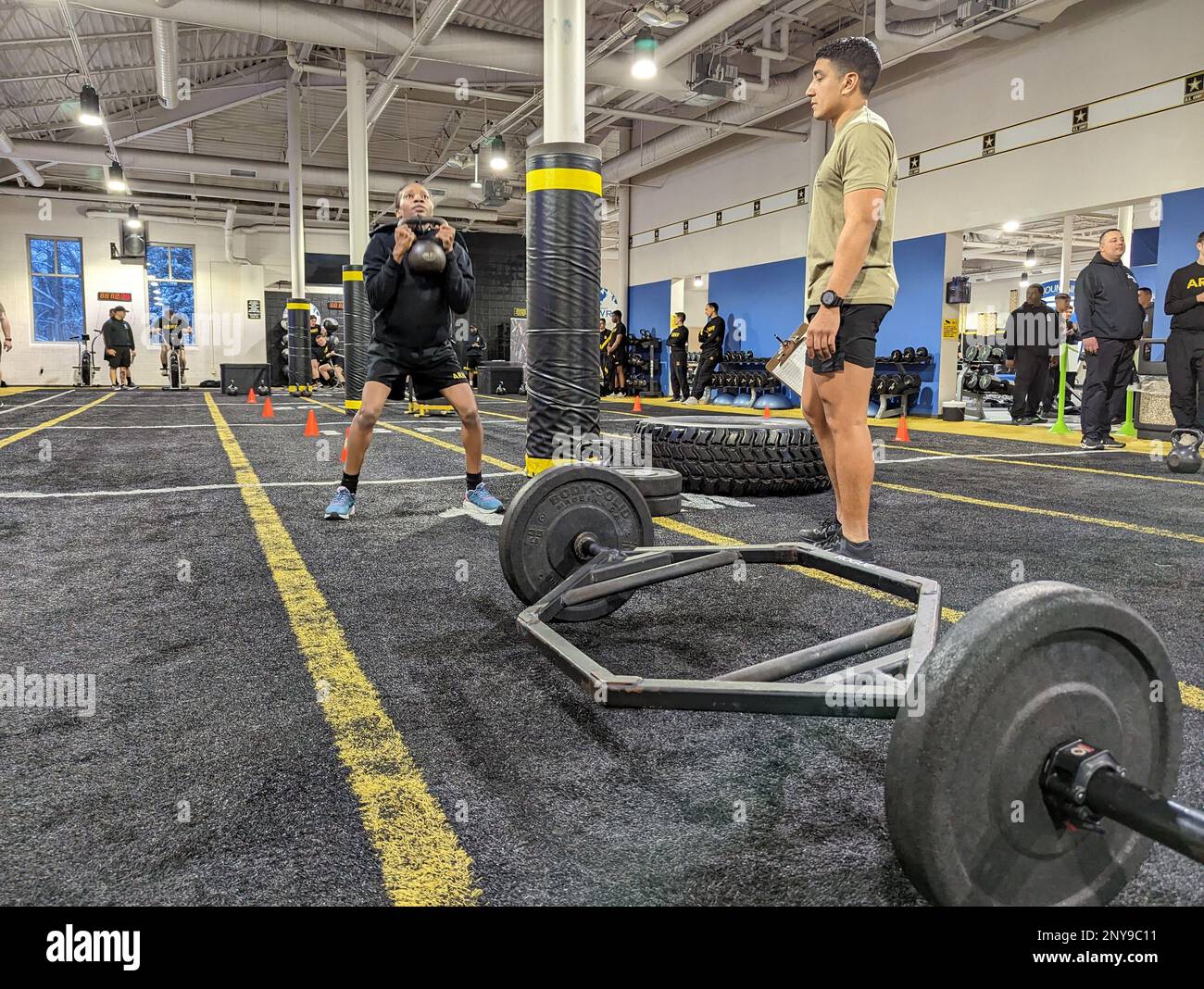 Soldiers and community members had an opportunity to test their mettle ...