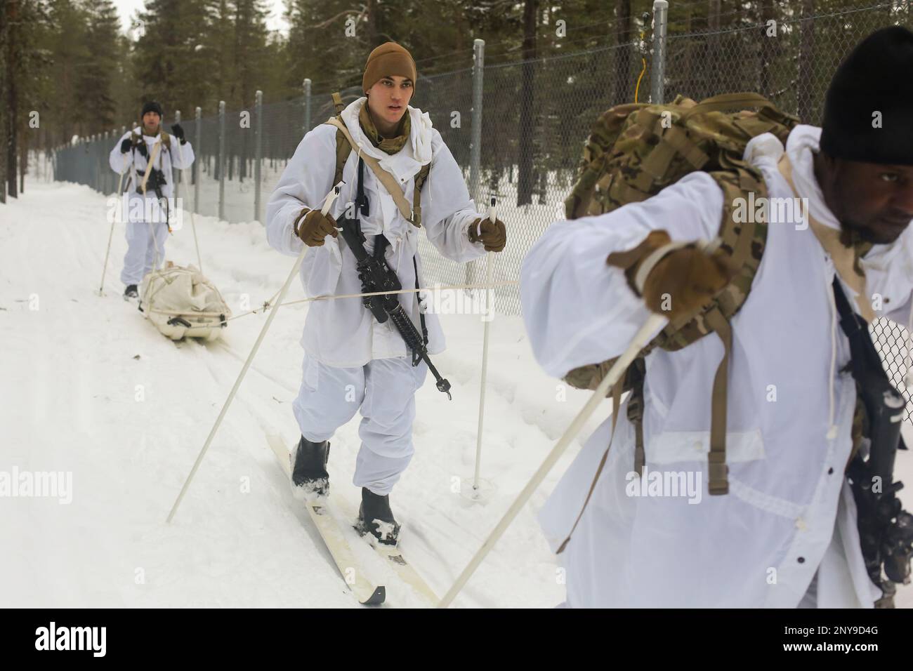 Pfc. Olen Givens, an infantryman from Charlie Troop, 3-71 Cavalry ...