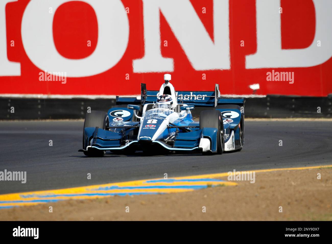 SONOMA, CA - SEPTEMBER 15: Max Chilton (Gallagher, Chip Ganassi Racing ...