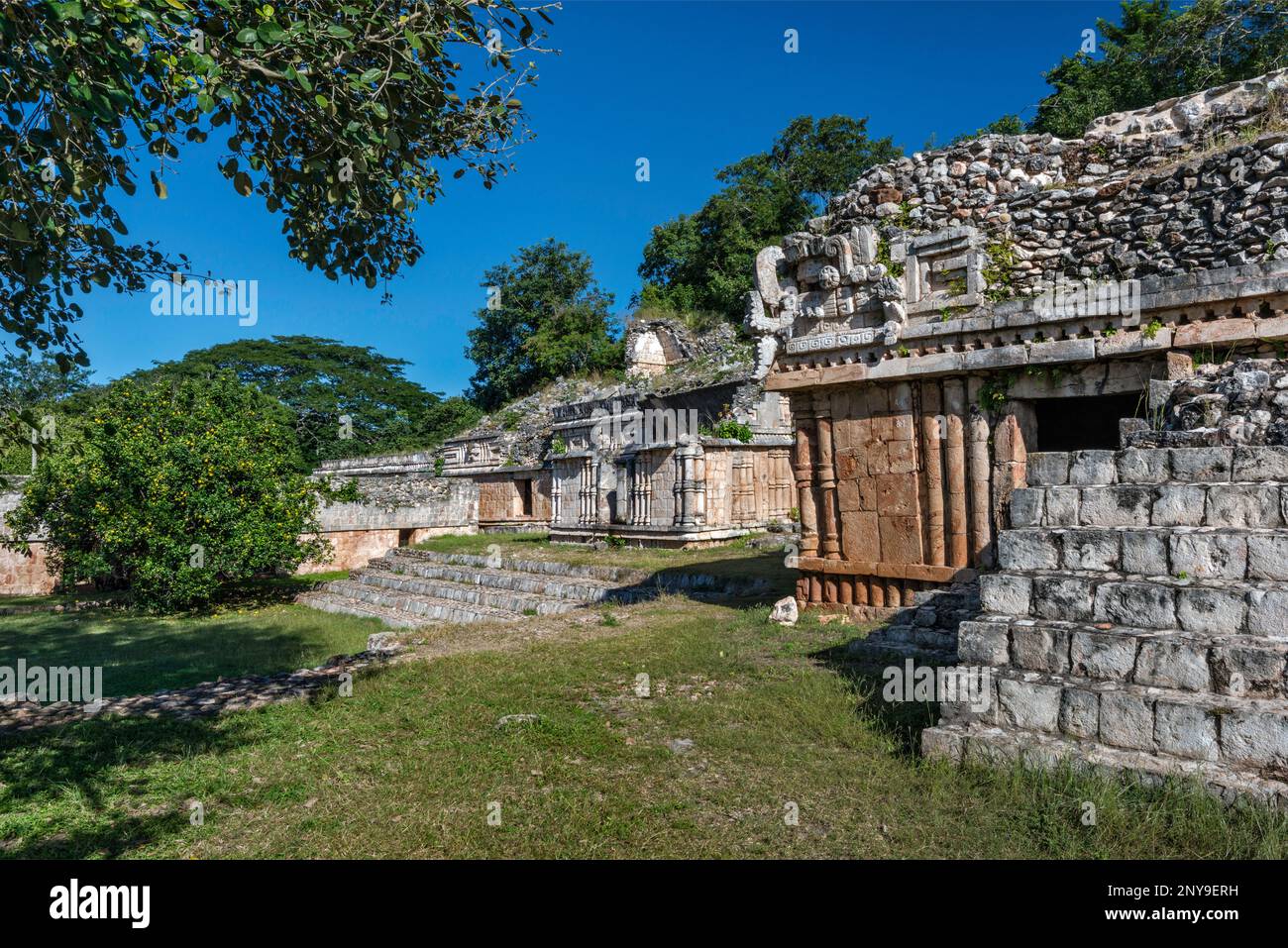 El Palacio, Mayan ruins at Labna archaeological site, UNESCO World ...
