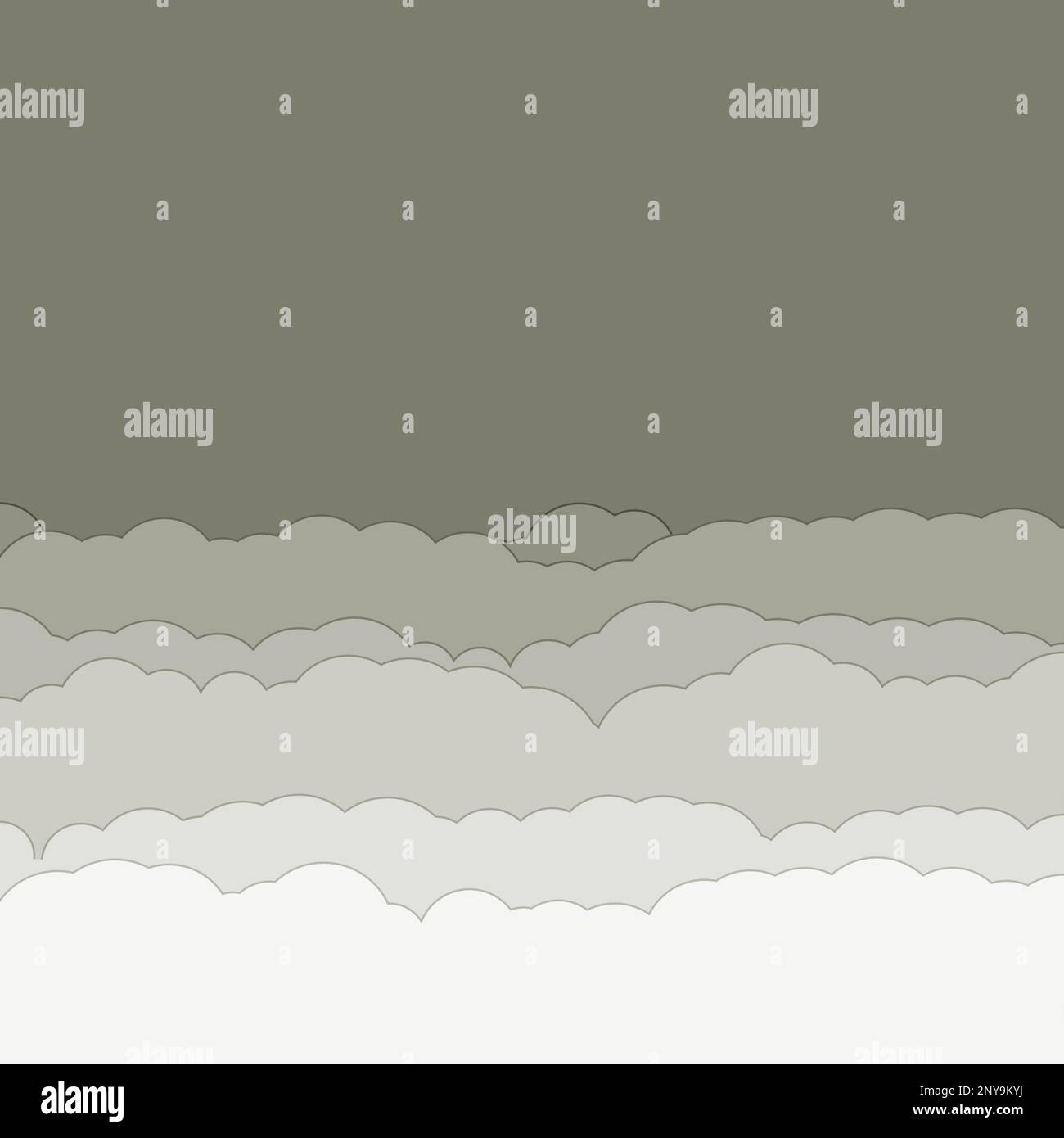 Cartoon colour clouds background illustration Stock Vector Image & Art ...