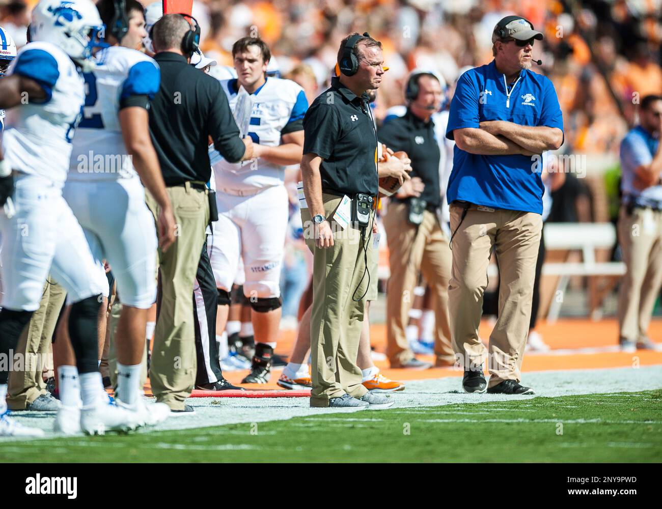KNOXVILLE, TN - SEPTEMBER 09: Indiana State Sycamores head coach Curt ...