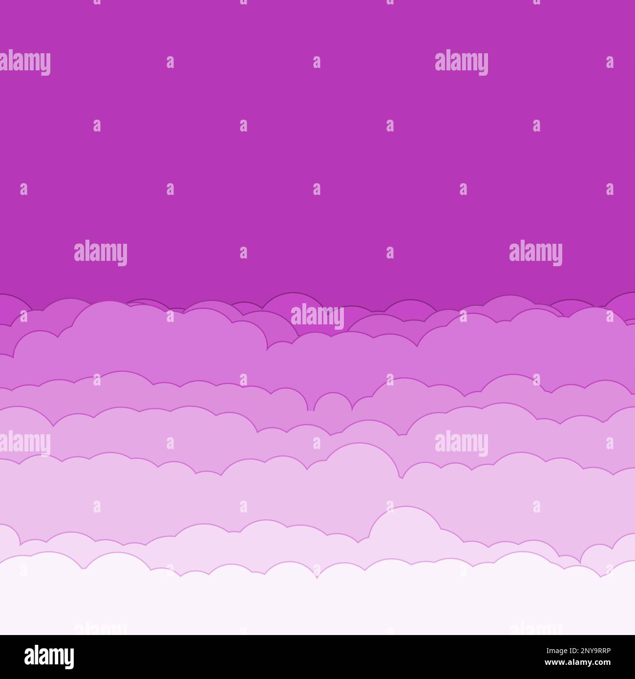 Cartoon colour clouds background illustration Stock Vector Image & Art ...